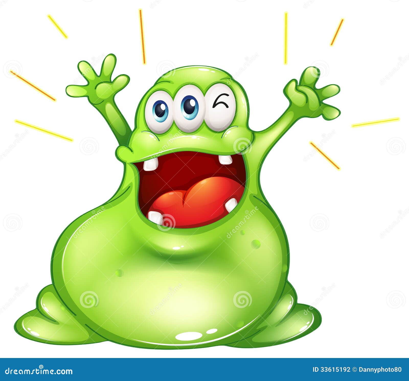 A Successful Fat Monster Stock Photography - Image: 33615192