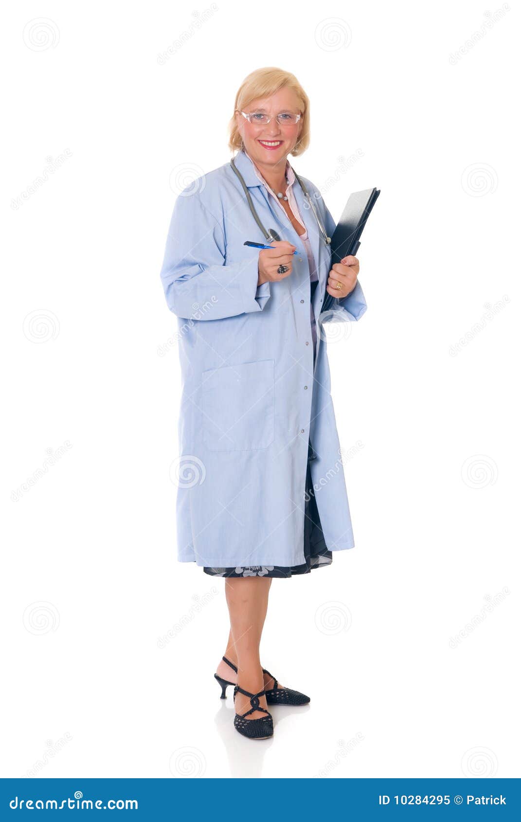 Successful female doctor stock image. Image of medical - 10284295