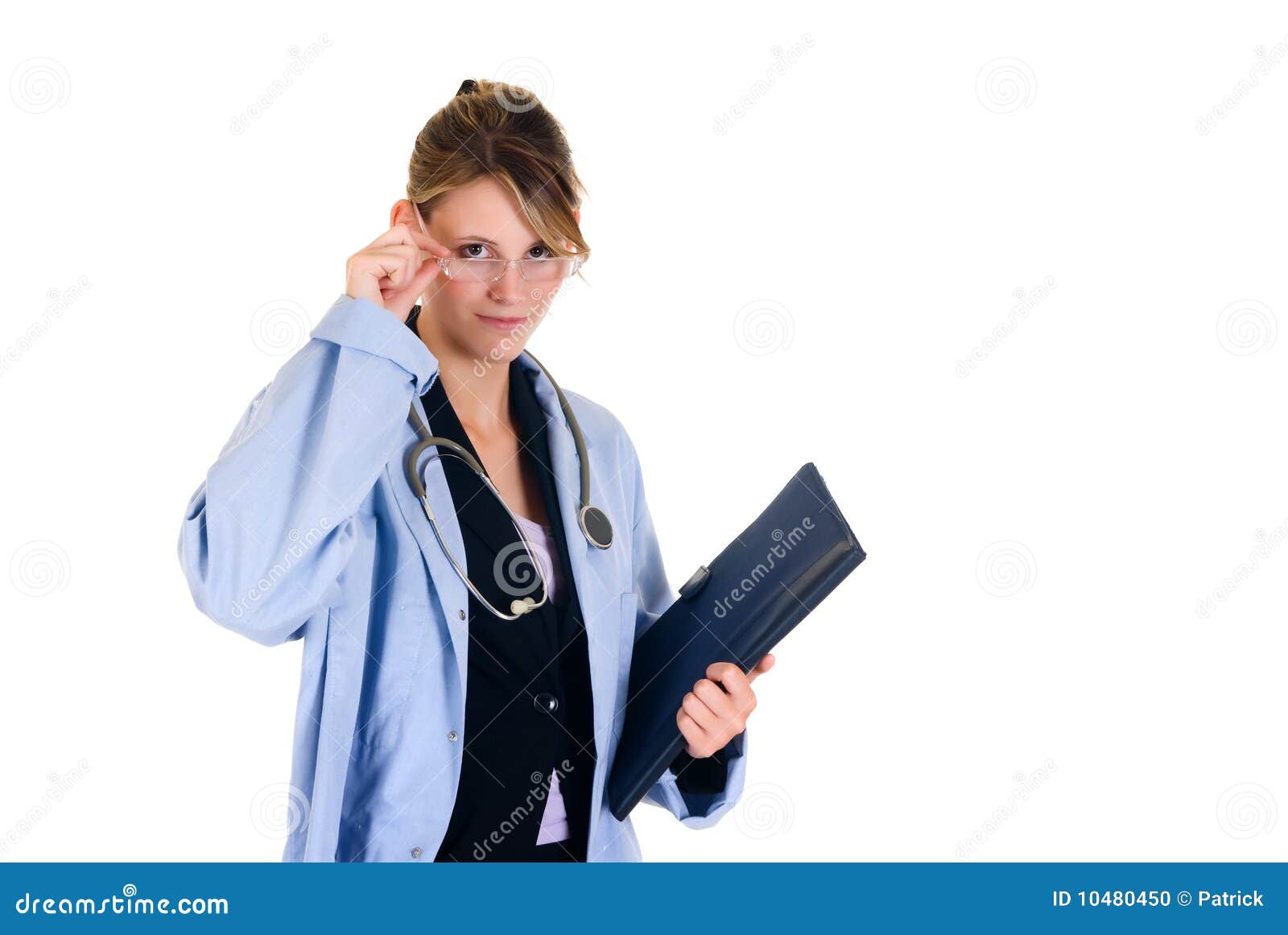 Successful female doctor stock photo. Image of medical - 10480450
