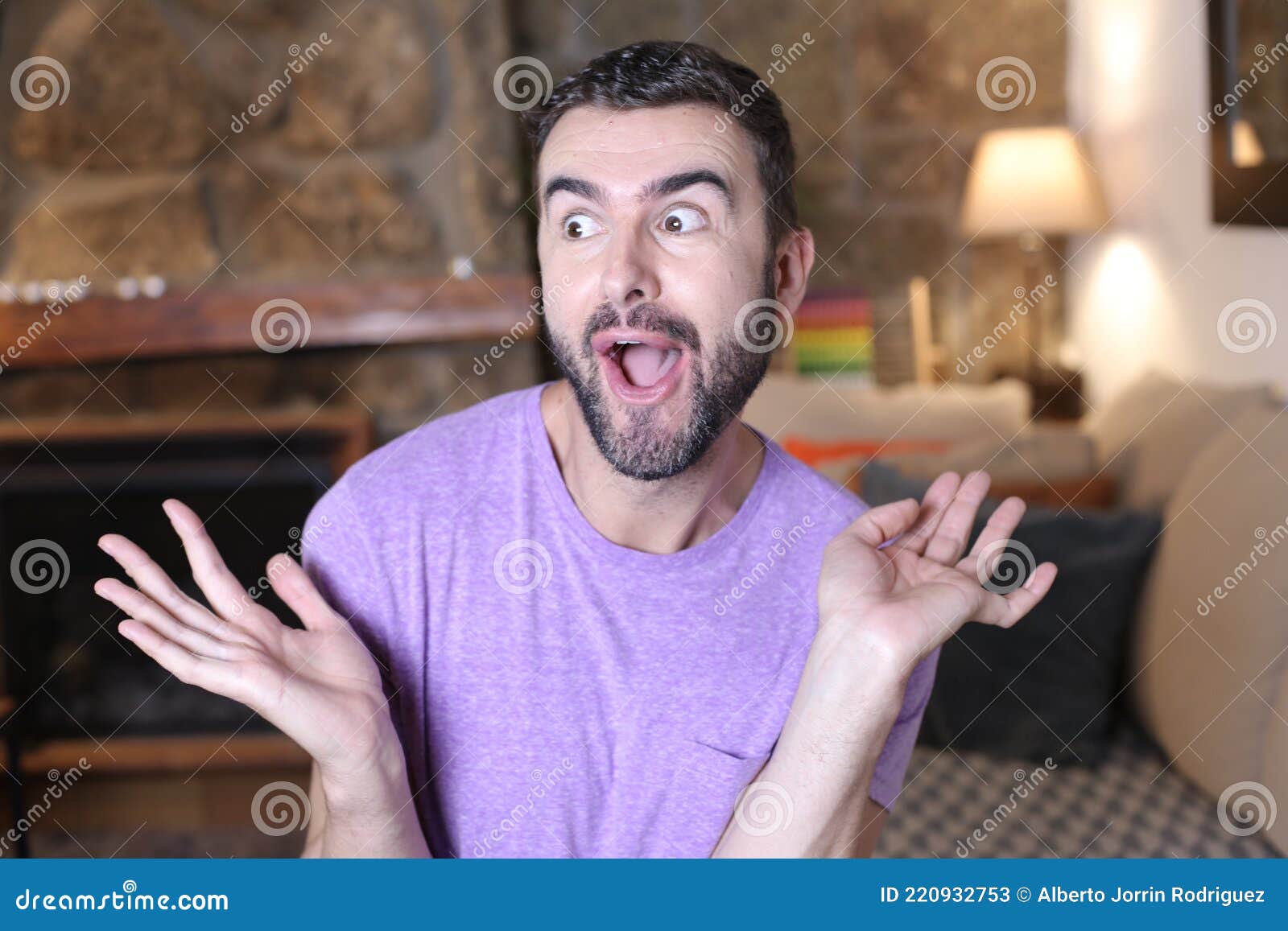 Successful Flamboyant Guy Celebrating with Pride Stock Image - Image of ...