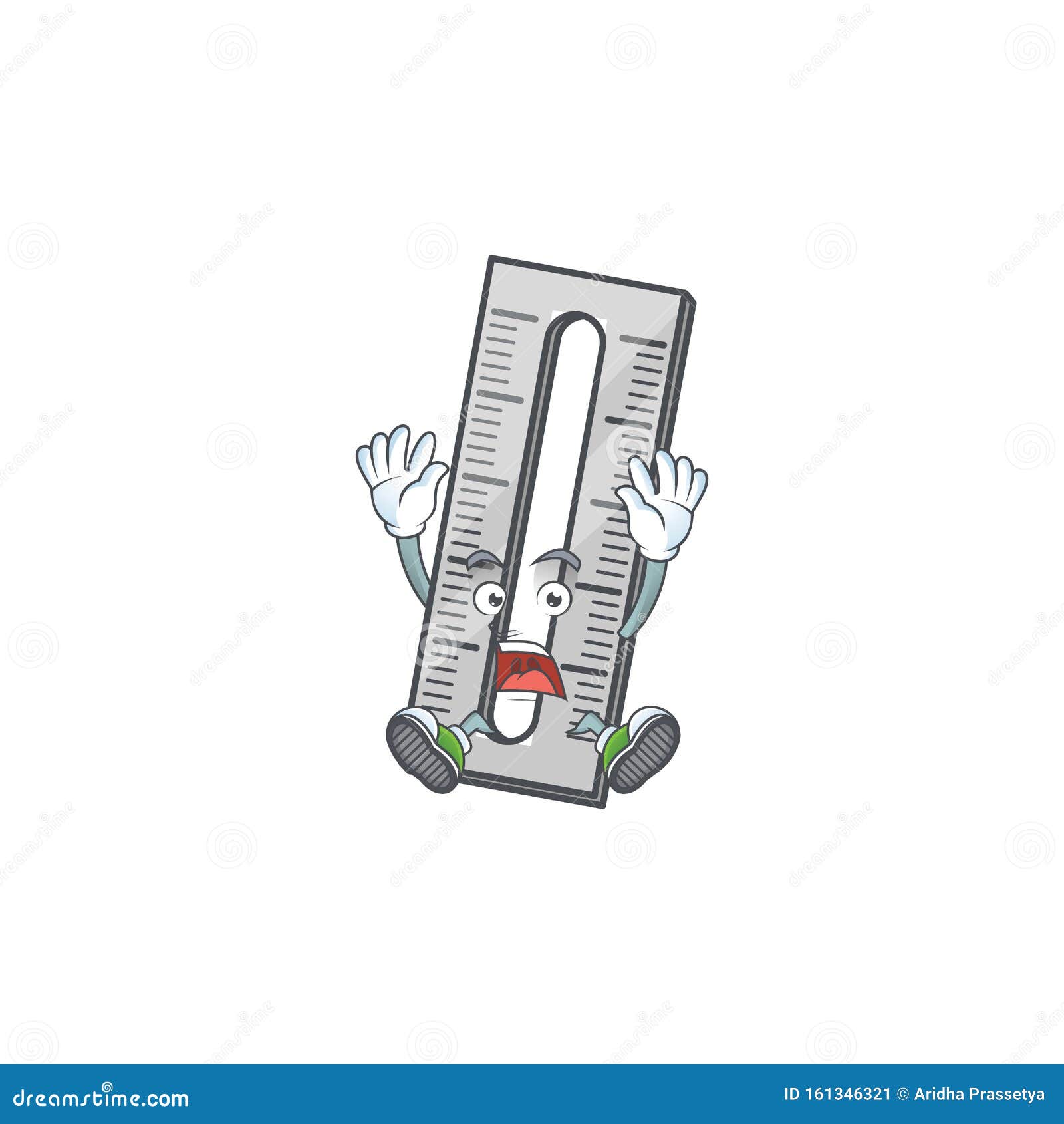 Successful Gray Rullers in the Cartoon Character Stock Vector ...