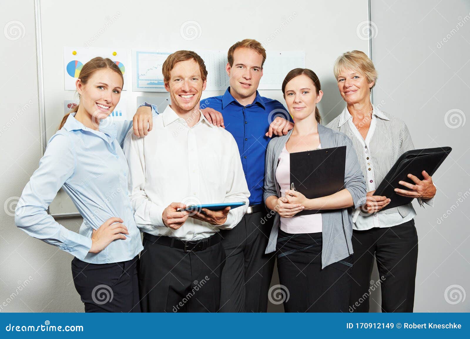 Successful Group As a Business Team Stock Image - Image of manager ...