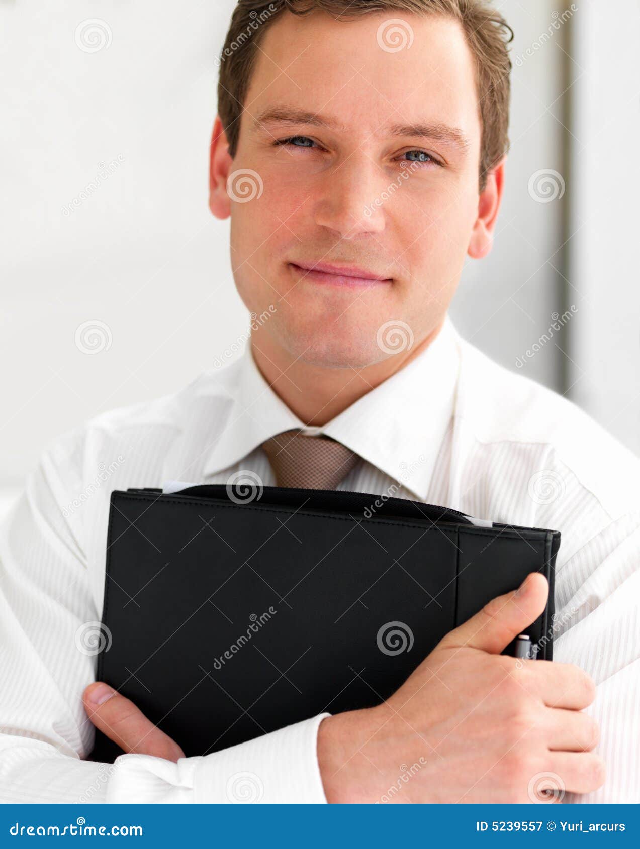 Successful Handsome Business Man Smiling Stock Image - Image of natural ...