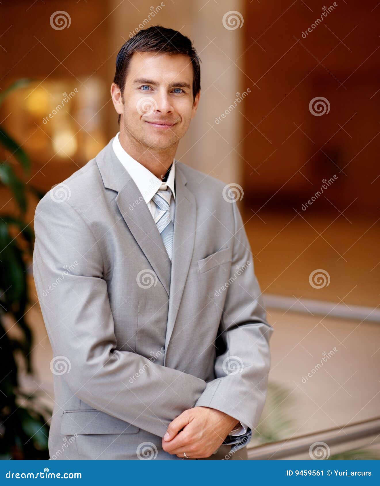 Successful Handsome Business Man, Smiling Stock Image - Image of life ...