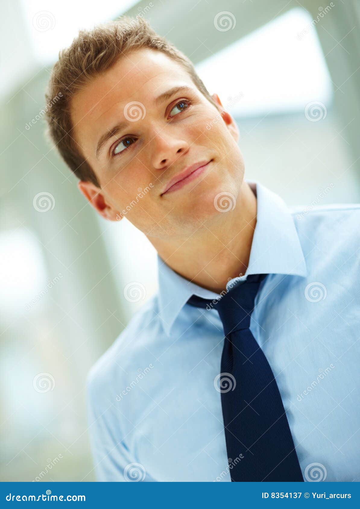 Successful Handsome Young Business Man Stock Image - Image of male ...