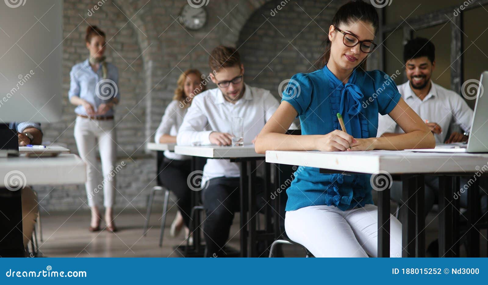 Successful Happy Group of People Learning Software Engineering and ...