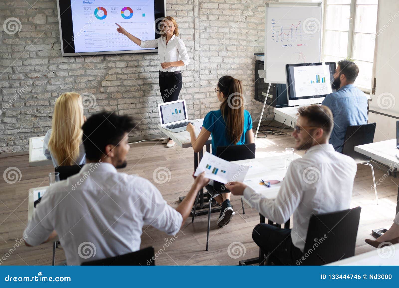 Successful Happy Group of People Learning Software Engineering and ...