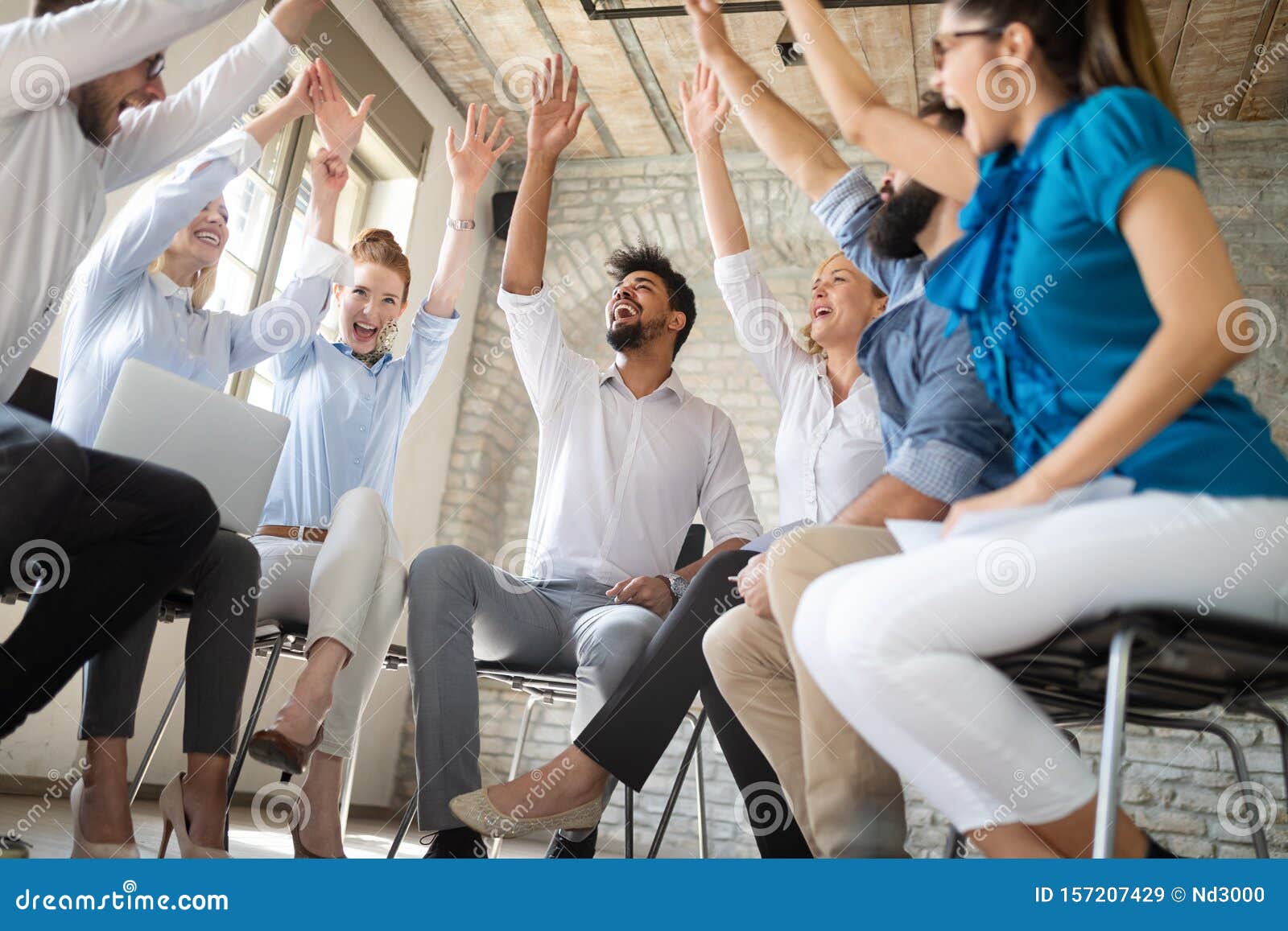 Successful Happy Group of People Learning Software Engineering and ...