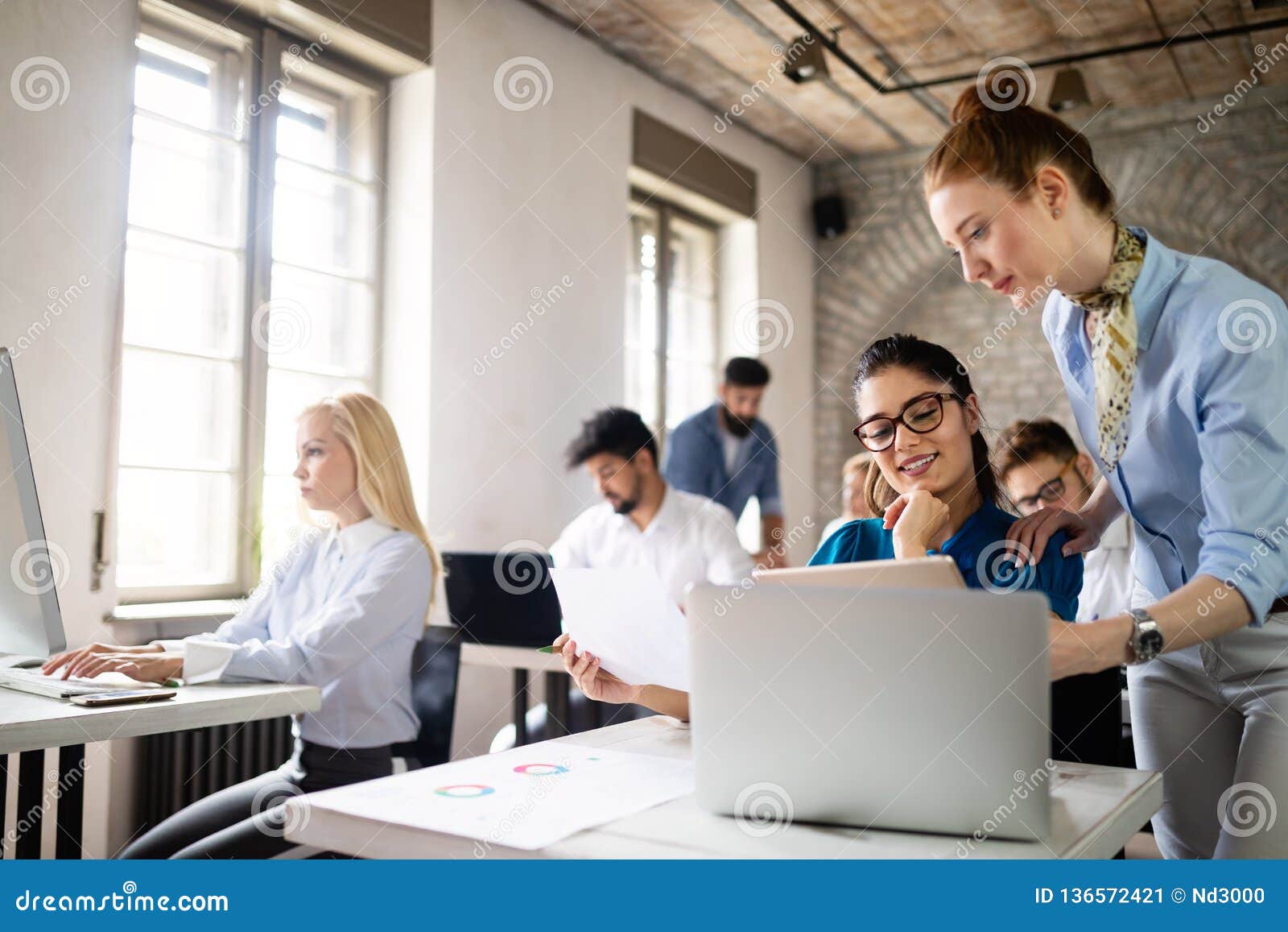 Successful Happy Group of People Learning Software Engineering and ...