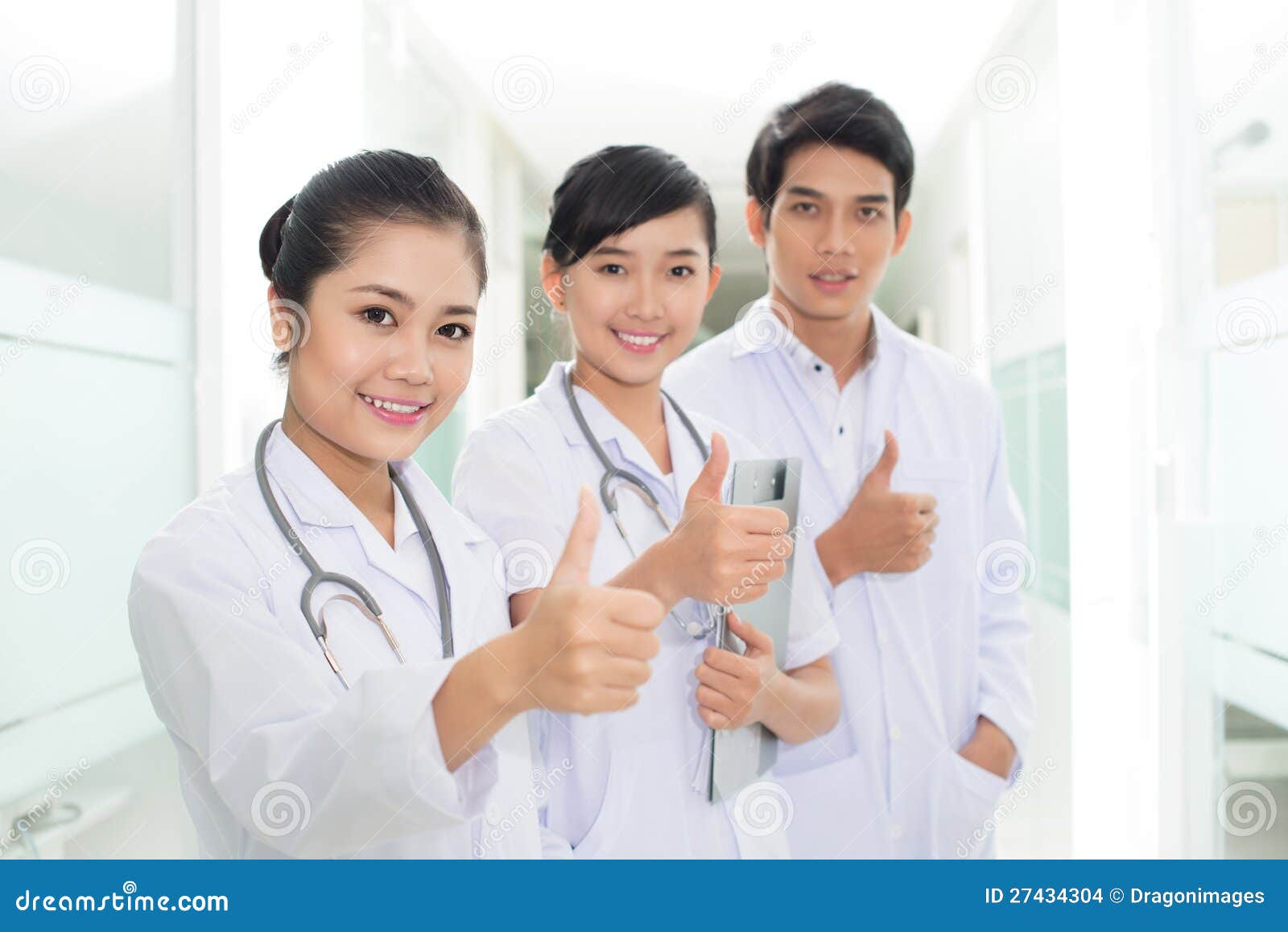 Successful health service stock photo. Image of enthusiastic - 27434304