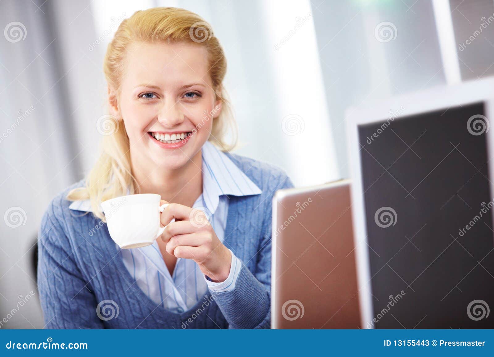 Successful lady stock image. Image of girl, hand, adult - 13155443