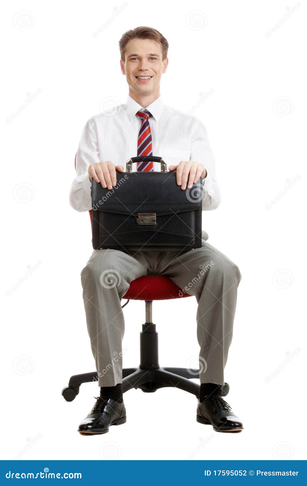 Successful leader stock photo. Image of isolated, confident - 17595052