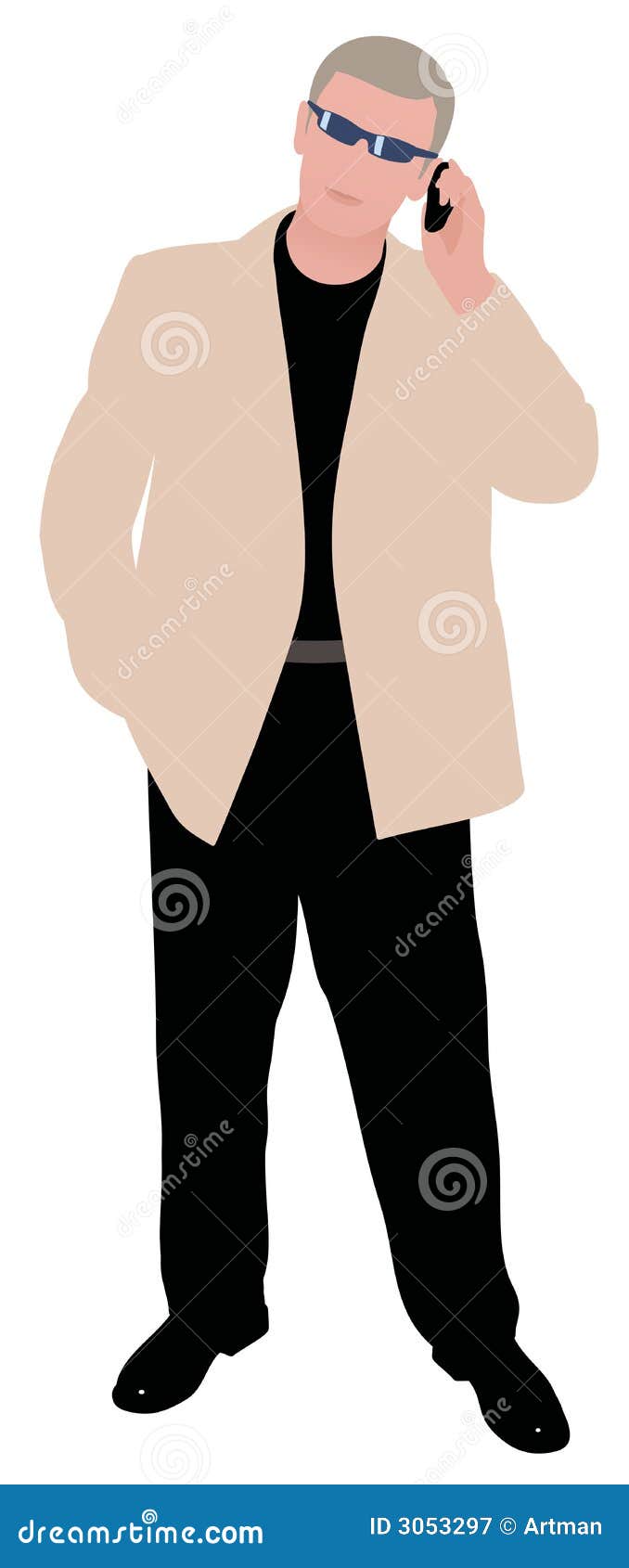 Successful Man / Illustration Stock Vector - Illustration of business ...