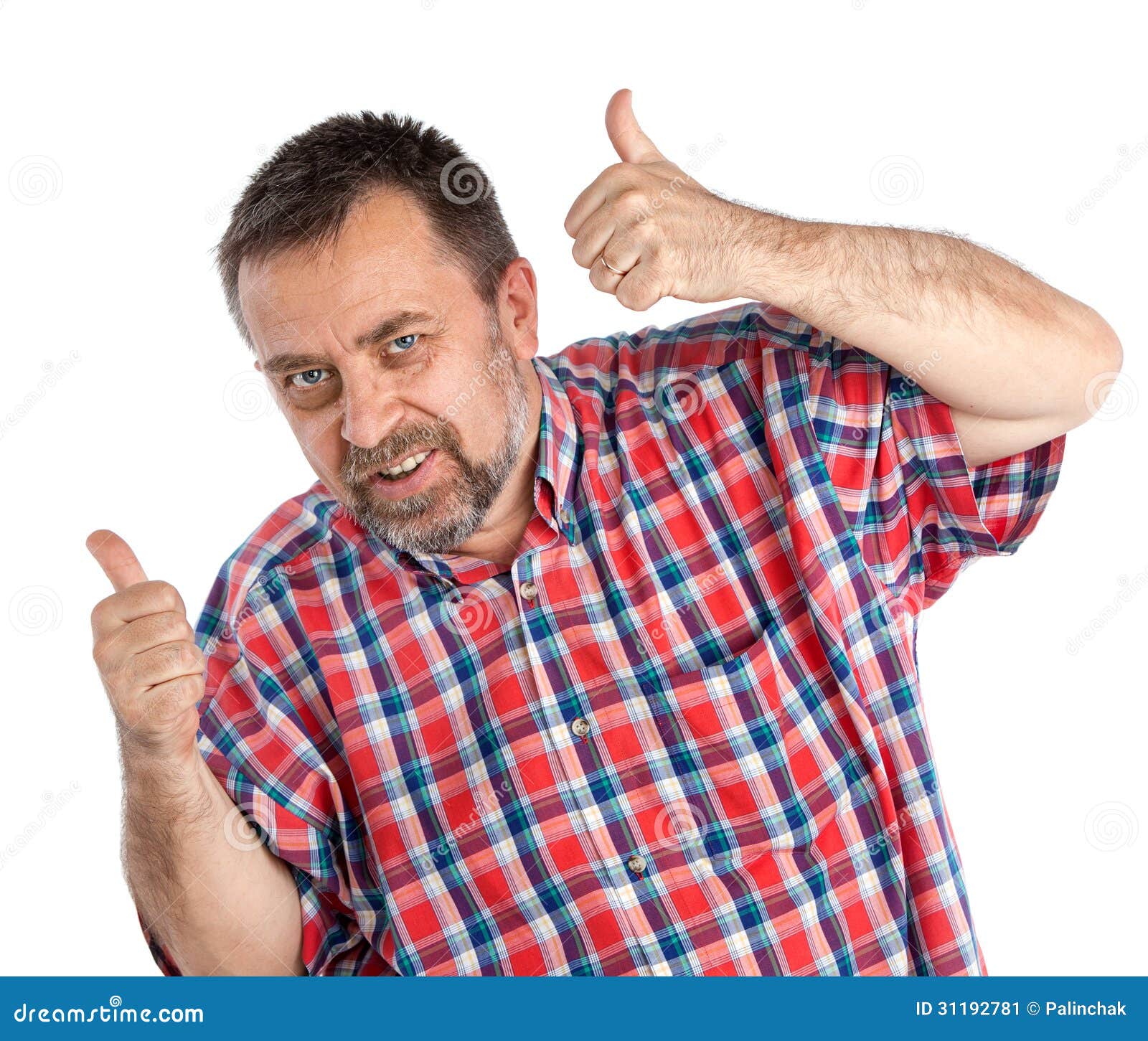 Successful Man Shows Ok Sigh Stock Image - Image of good, cheerful ...