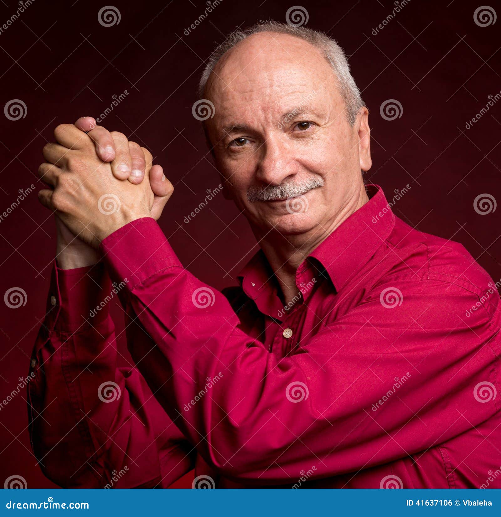 Successful Man Shows Ok Sigh Stock Photo - Image of handsome, good ...