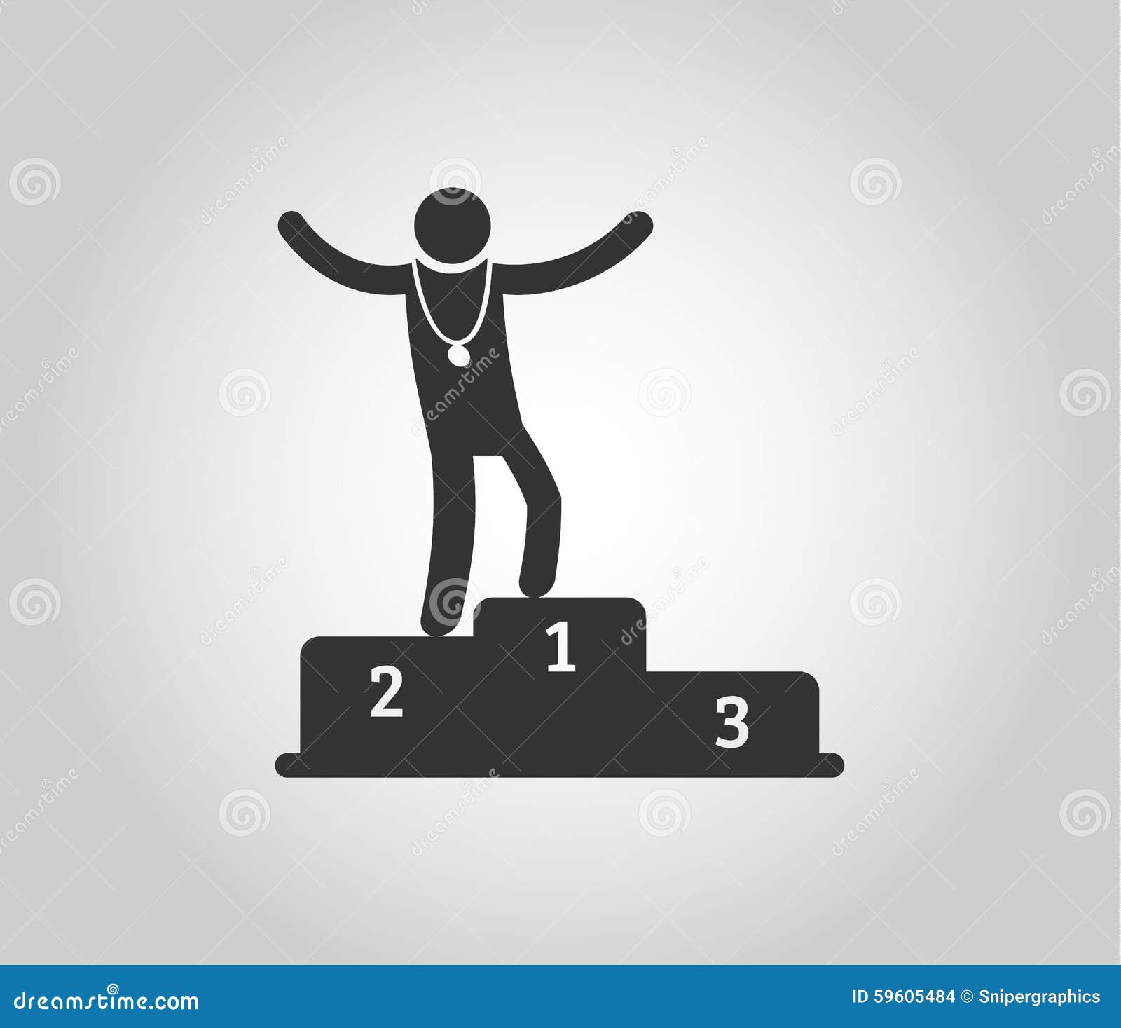 Successful Man stock vector. Illustration of professional - 59605484