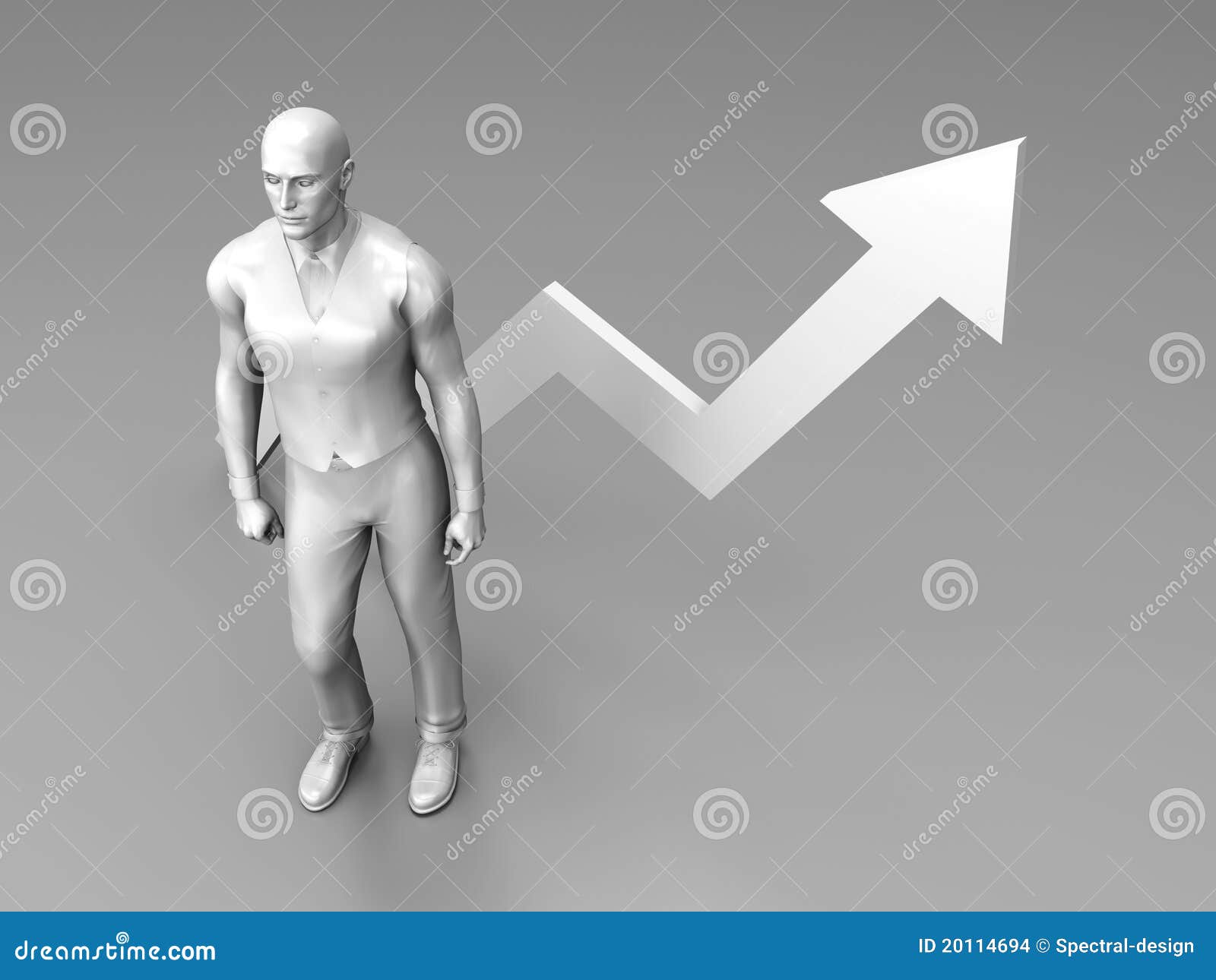 Successful Management stock illustration. Illustration of leadership ...