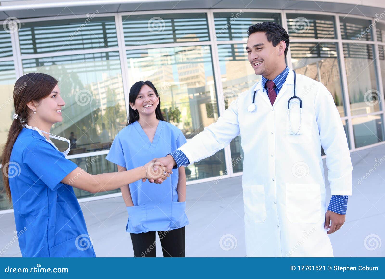 Successful Medical Team stock image. Image of healthcare - 12701521
