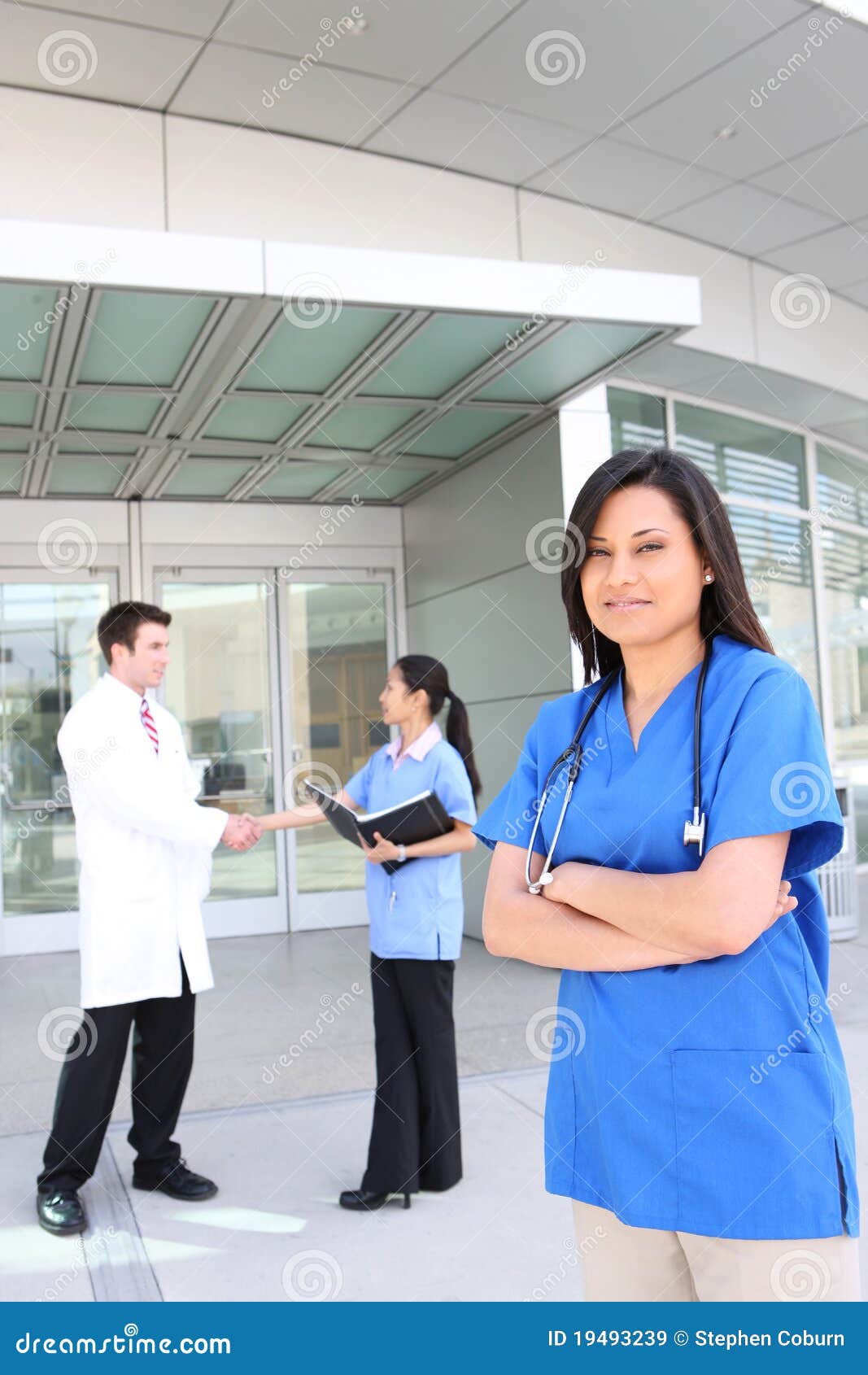 Successful Medical Team stock image. Image of hospital - 19493239