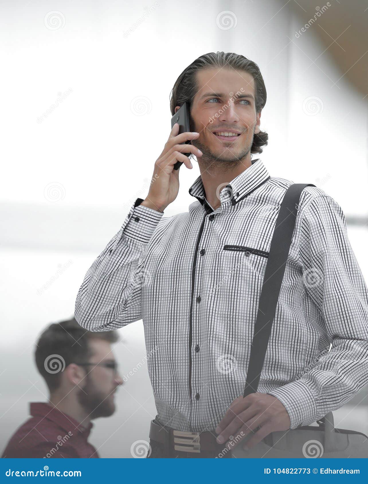 Successful Man Talking on the Phone Stock Image - Image of cellphone ...