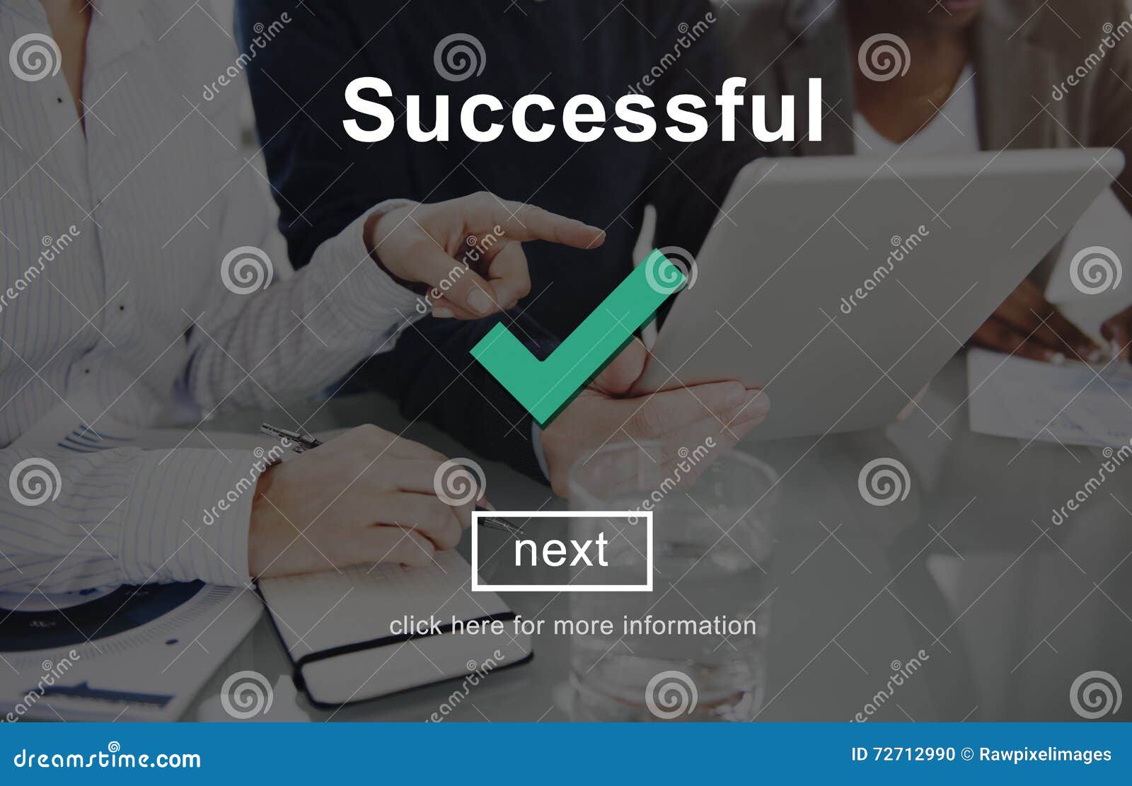 Successful Mission Motivation Improvement Concept Stock Photo - Image ...