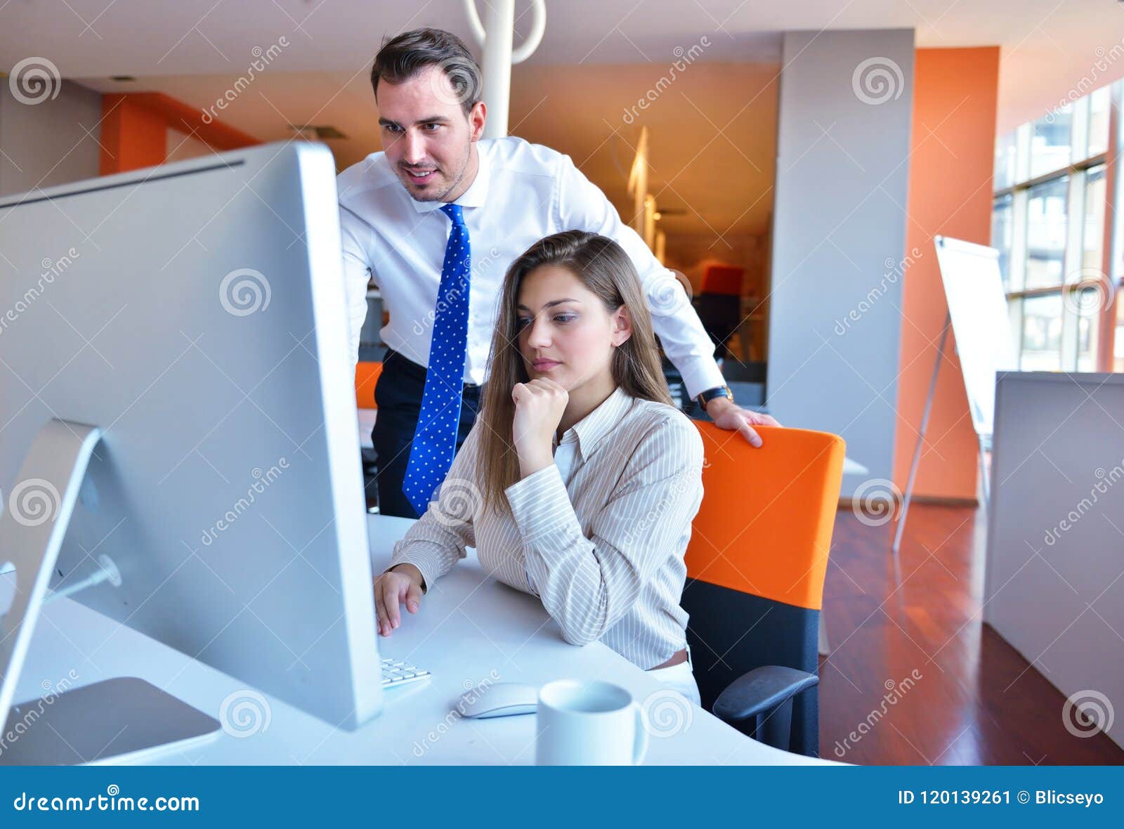 Successful office workers stock image. Image of group - 120139261