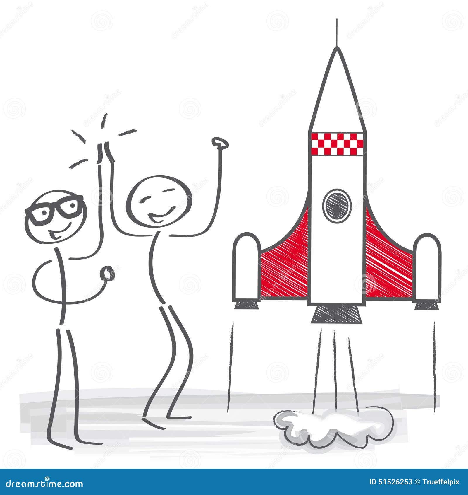 Successful outcome stock illustration. Illustration of professional ...