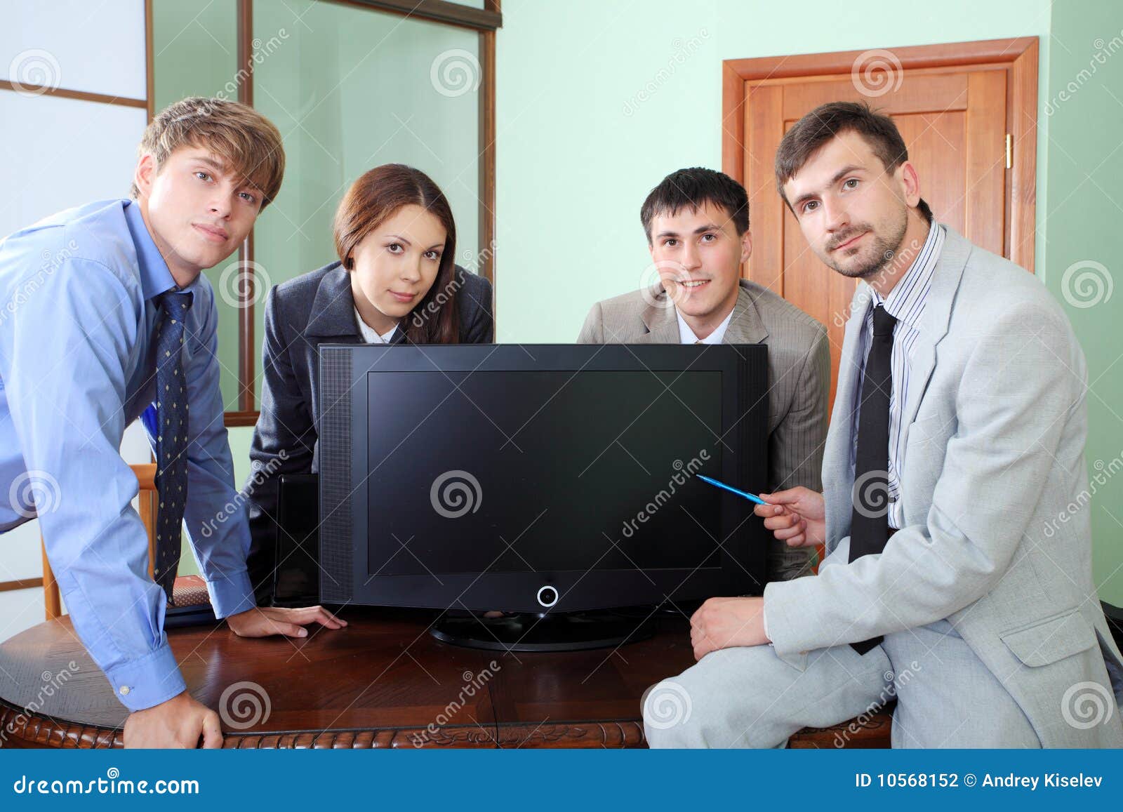Successful presentation stock photo. Image of demonstrate - 10568152
