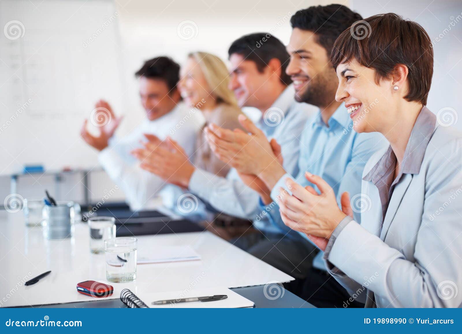 Successful presentation stock photo. Image of male, life - 19898990