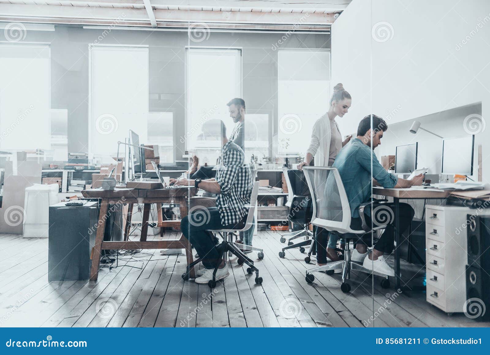 Successful professionals. stock image. Image of professional - 85681211