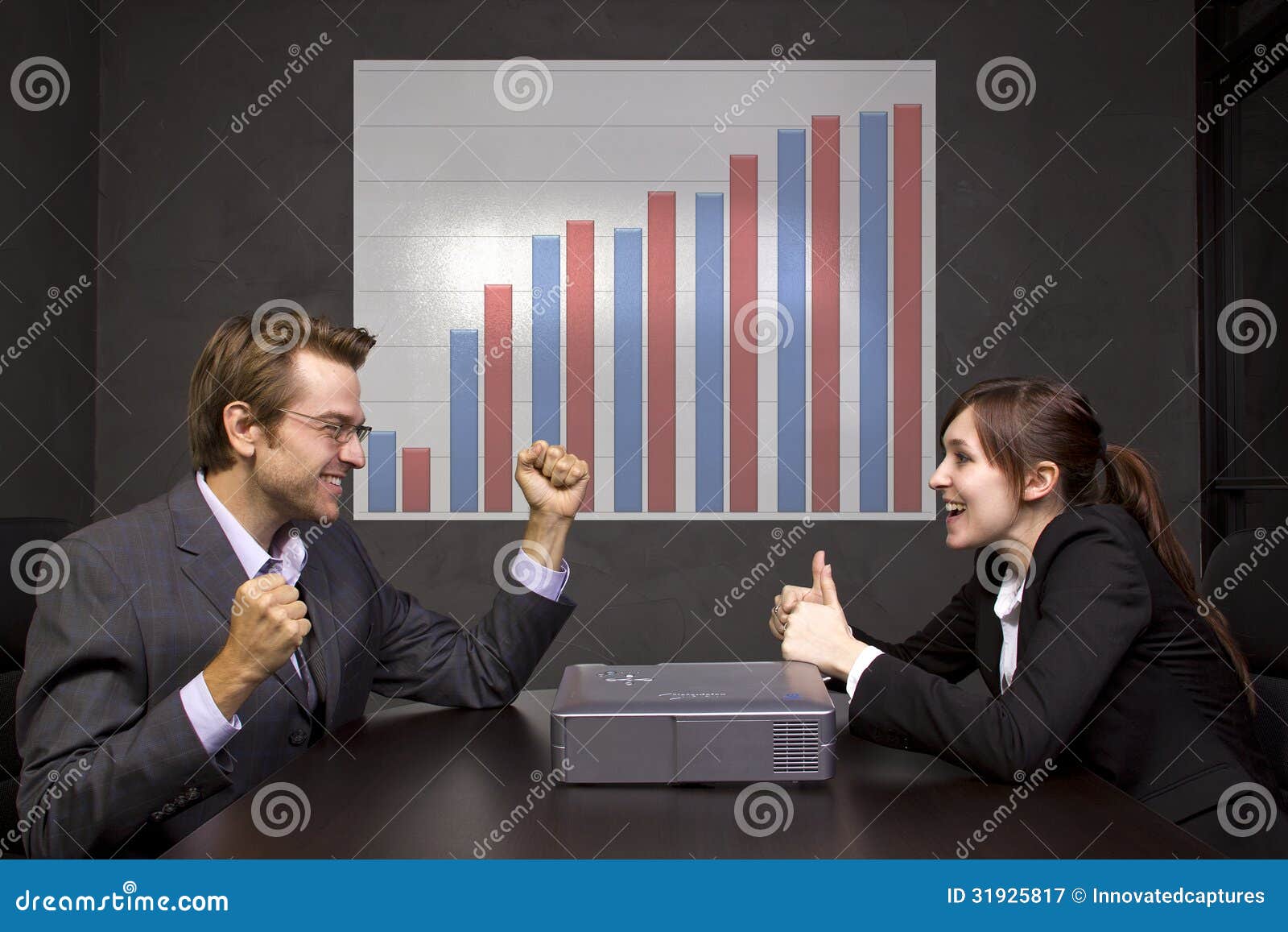 Successful Profits stock image. Image of conference, meeting - 31925817