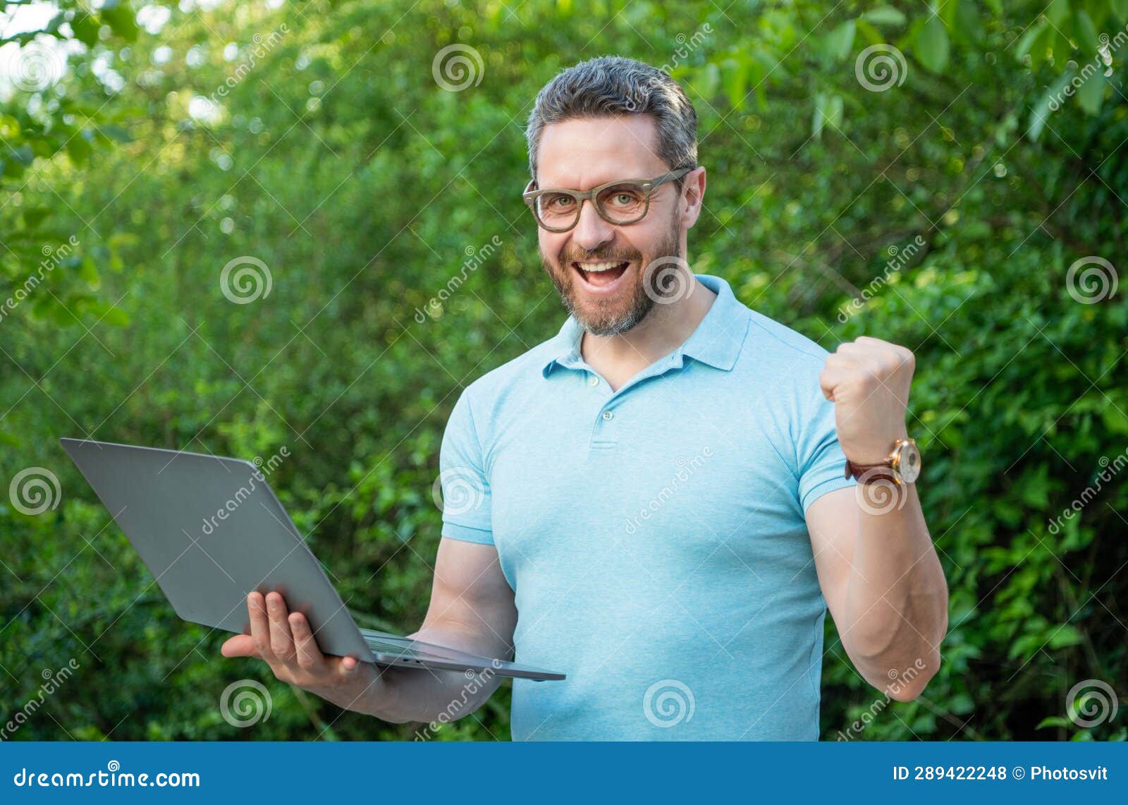 Successful Programmer Man Online. Programmer Man Online Outdoor Stock ...