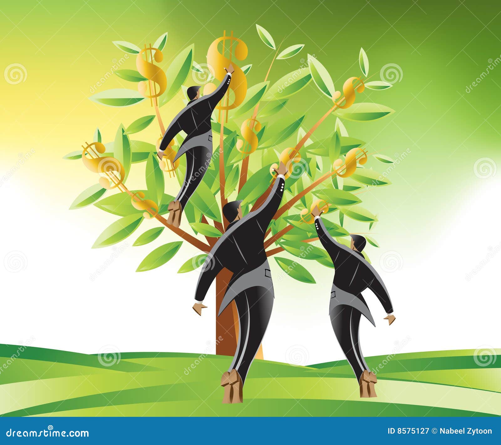 Successful Project stock vector. Illustration of finance - 8575127