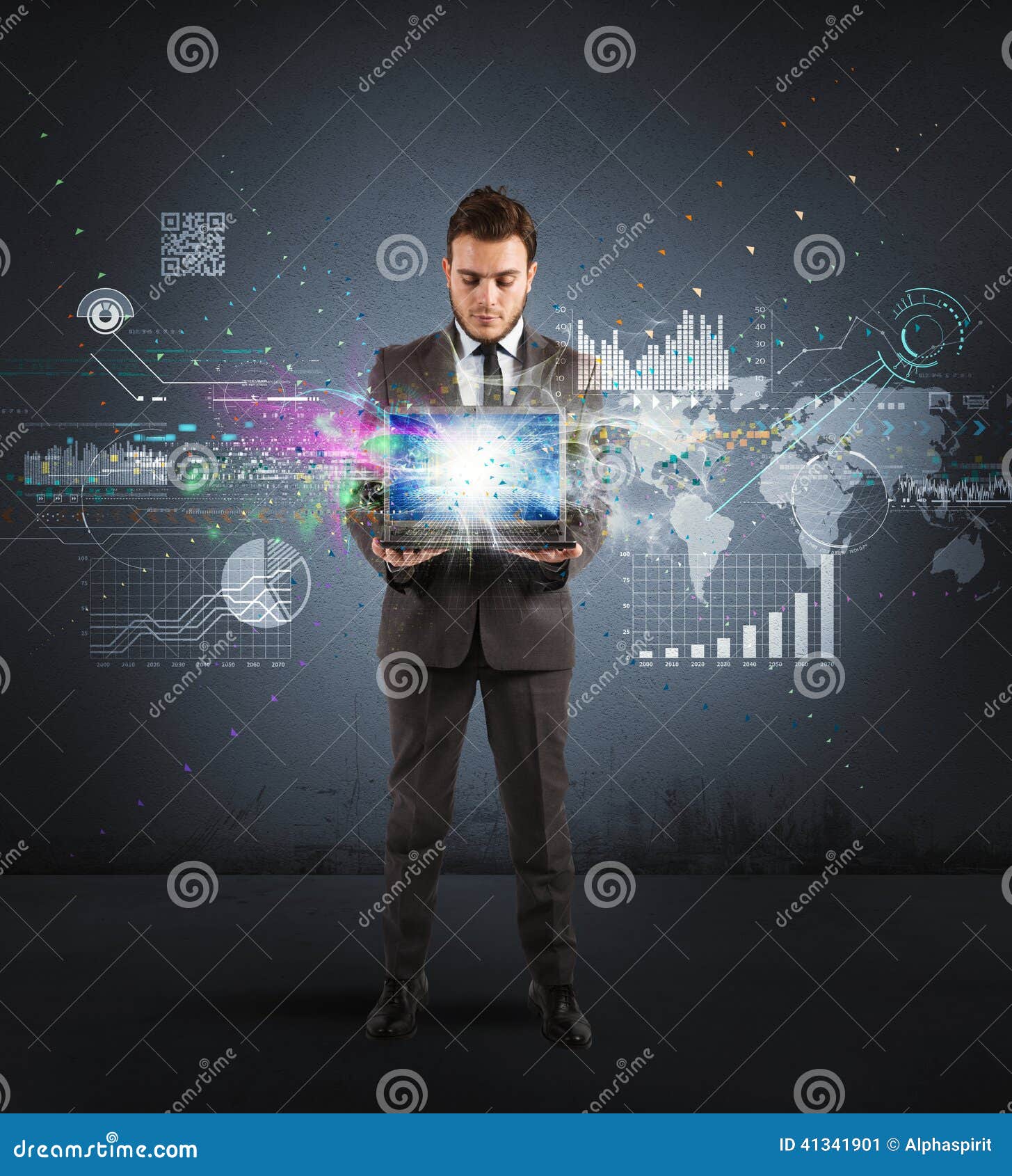 Successful project stock image. Image of internet, finance - 41341901