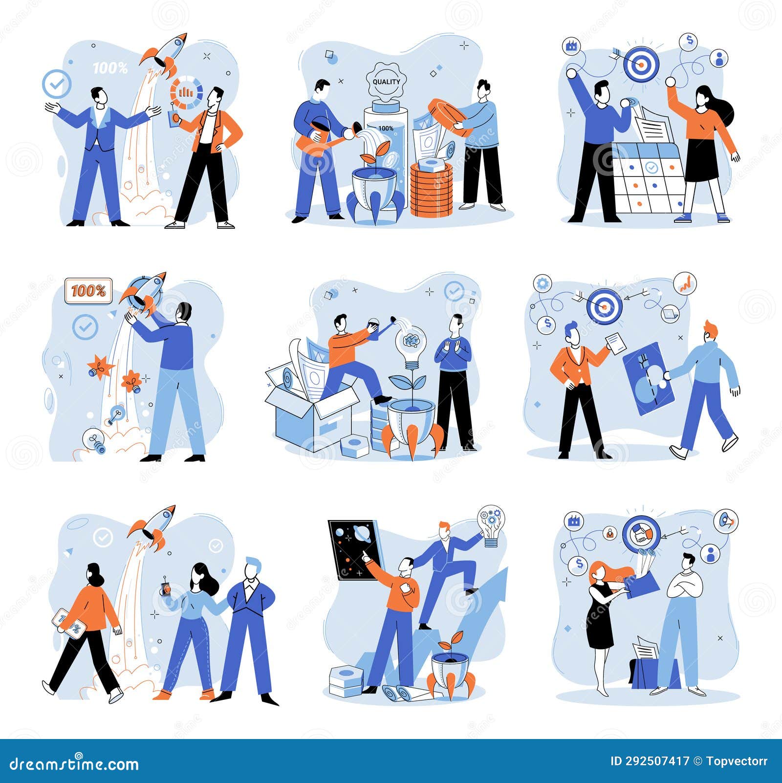 Project Launch. a Successful Business, Testament To Strategic Planning ...