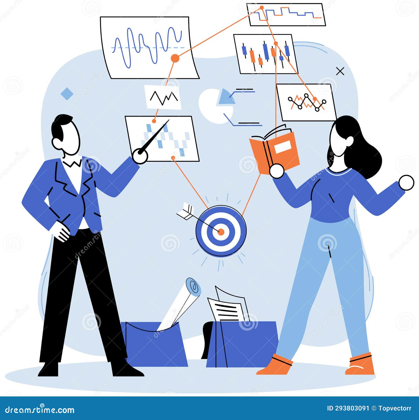 Project Launch. a Development Project Idea, Spark that Clight Up Torch ...