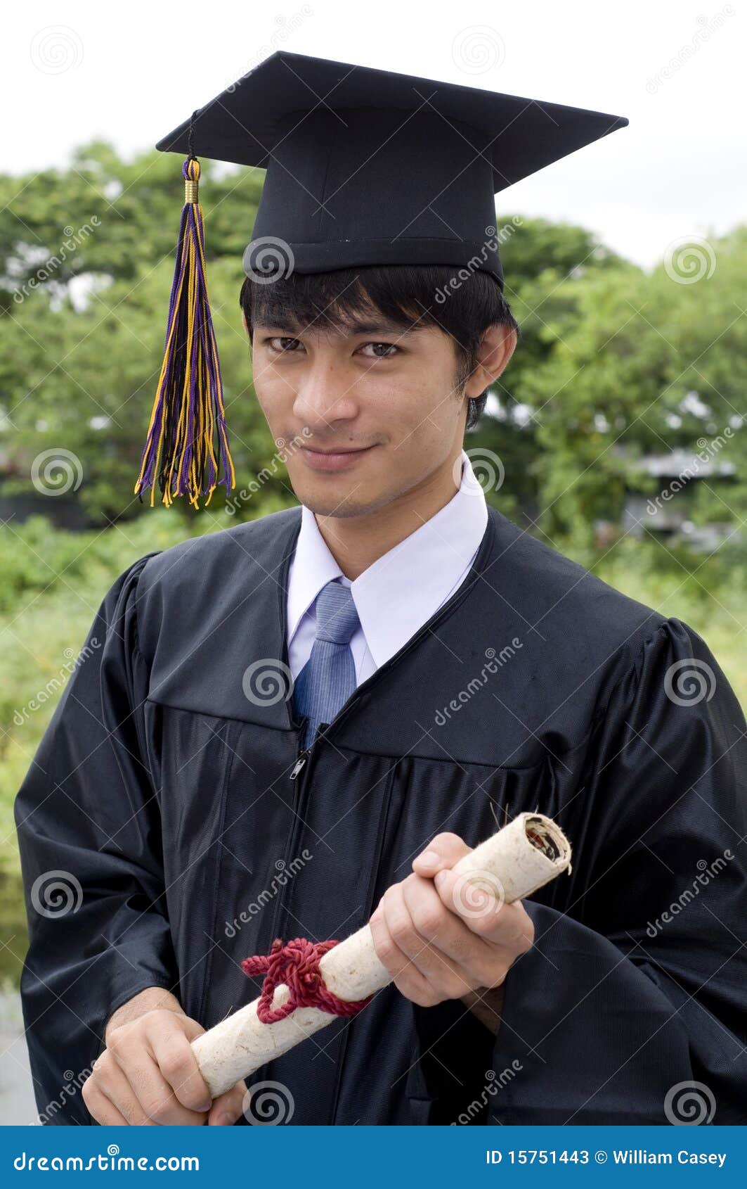 Successful and Proud Graduate Student Stock Image - Image of happiness ...