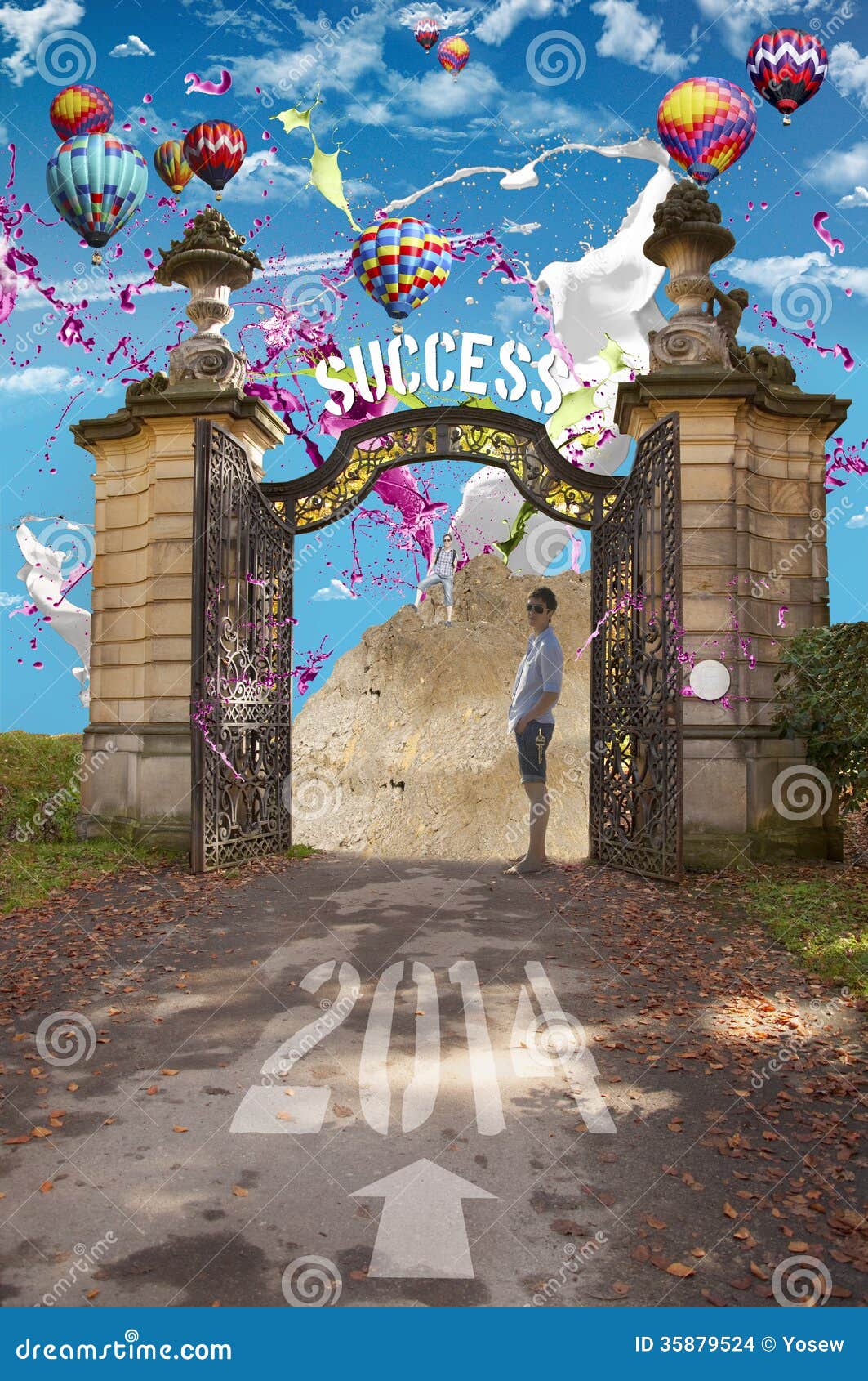 Successful resolution stock photo. Image of beginning - 35879524