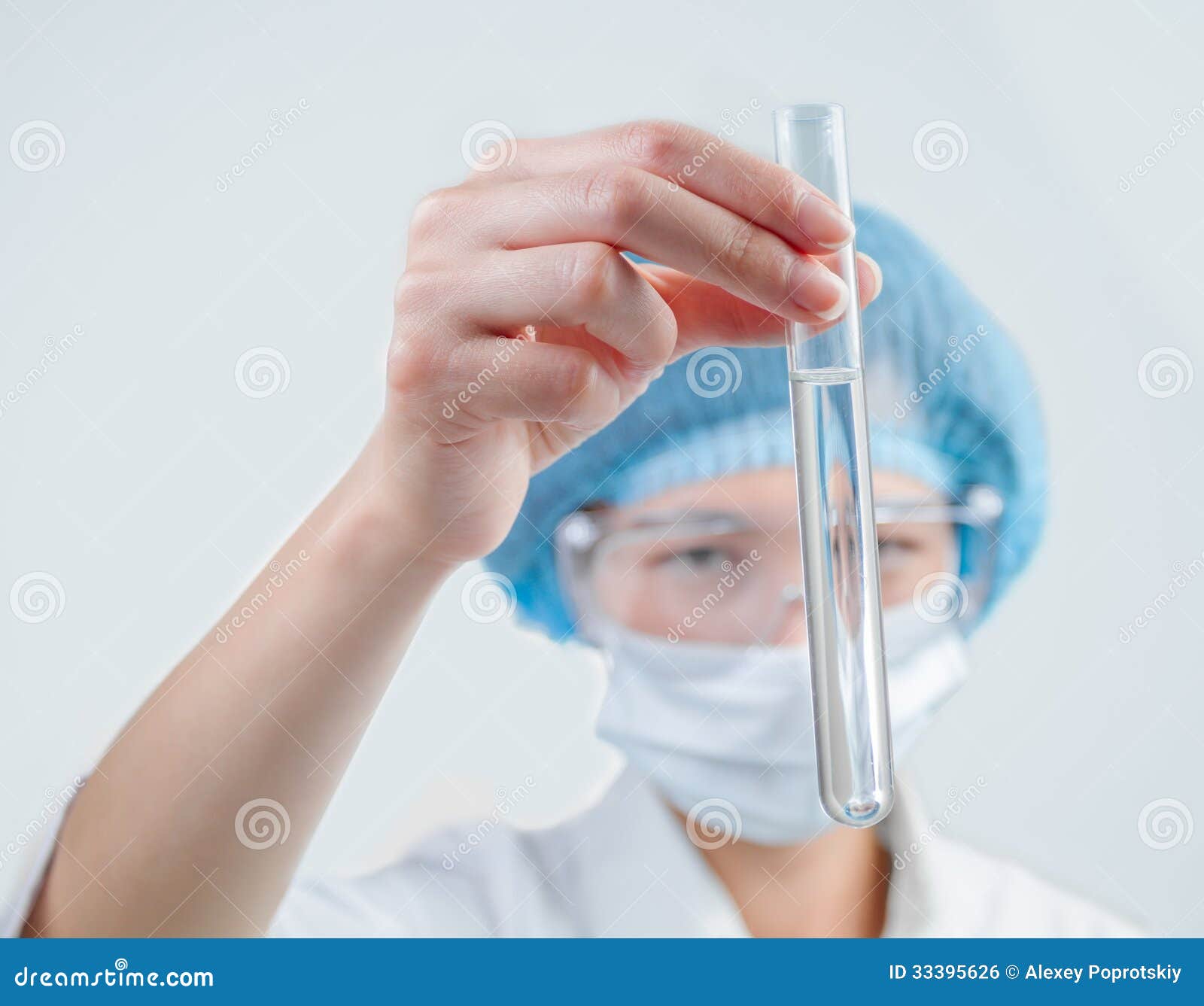 The Successful Result in Research Stock Photo - Image of flask ...