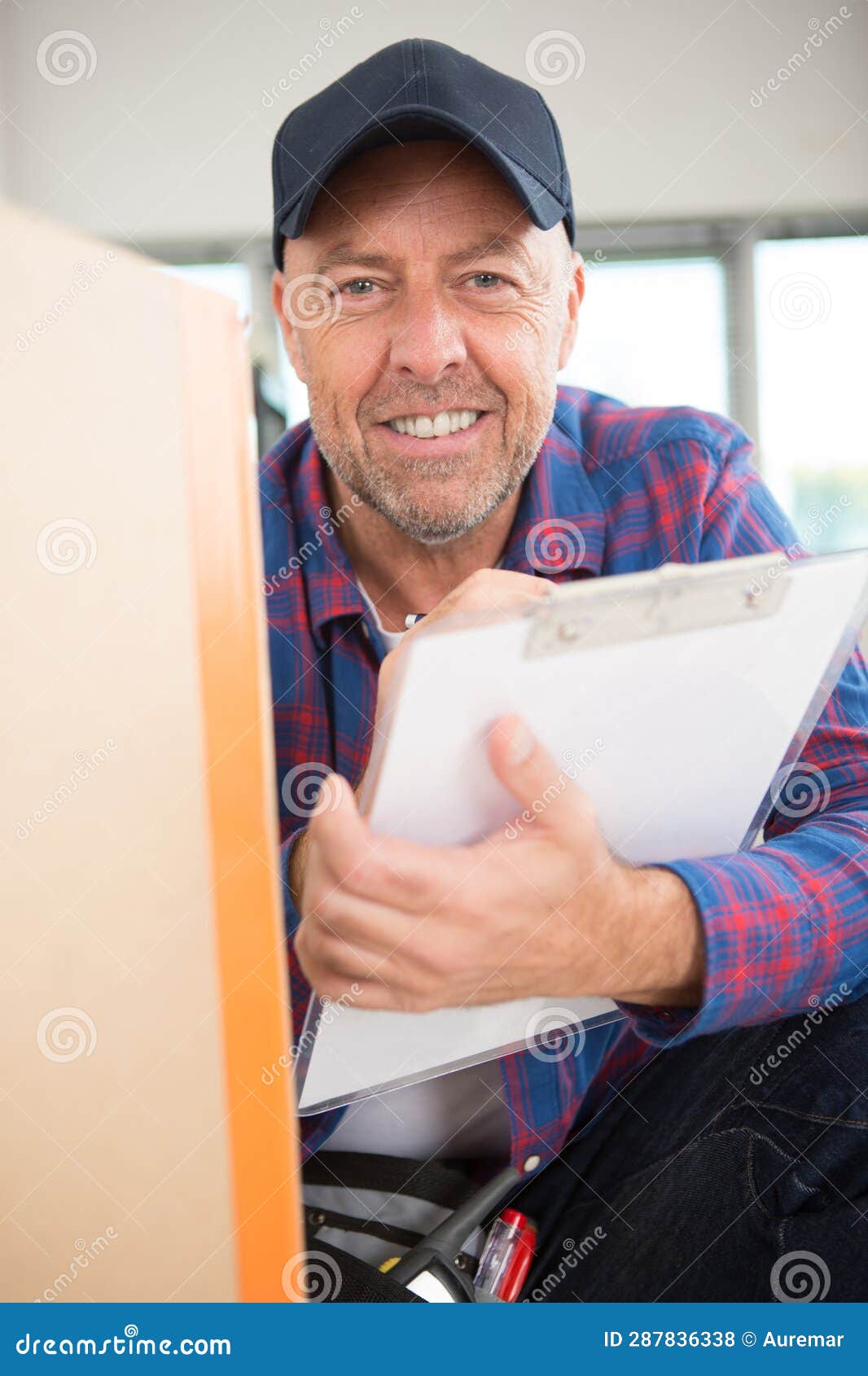 Successful Sales Manager Looking at Camera Stock Photo - Image of ...