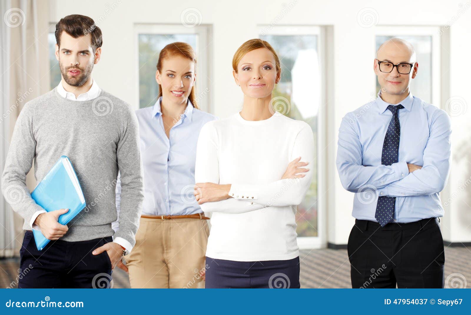 Successful sales team stock image. Image of eyeglasses - 47954037