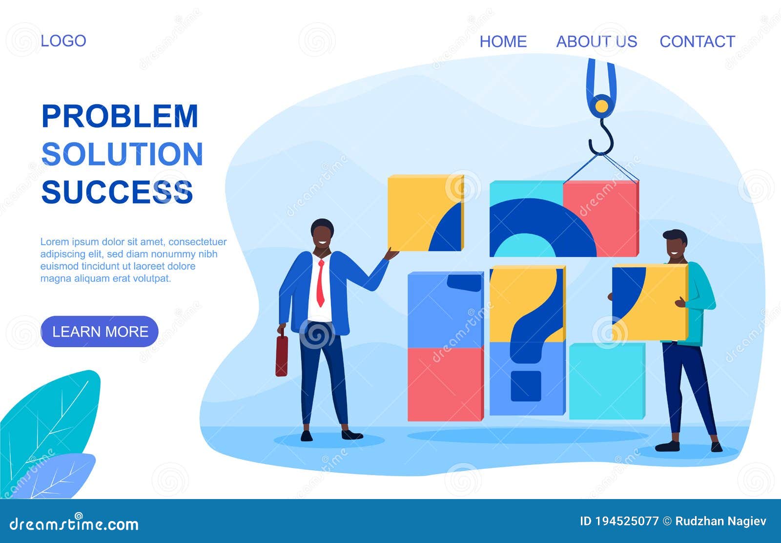 Successful Solution To Business Problems Stock Vector - Illustration of ...