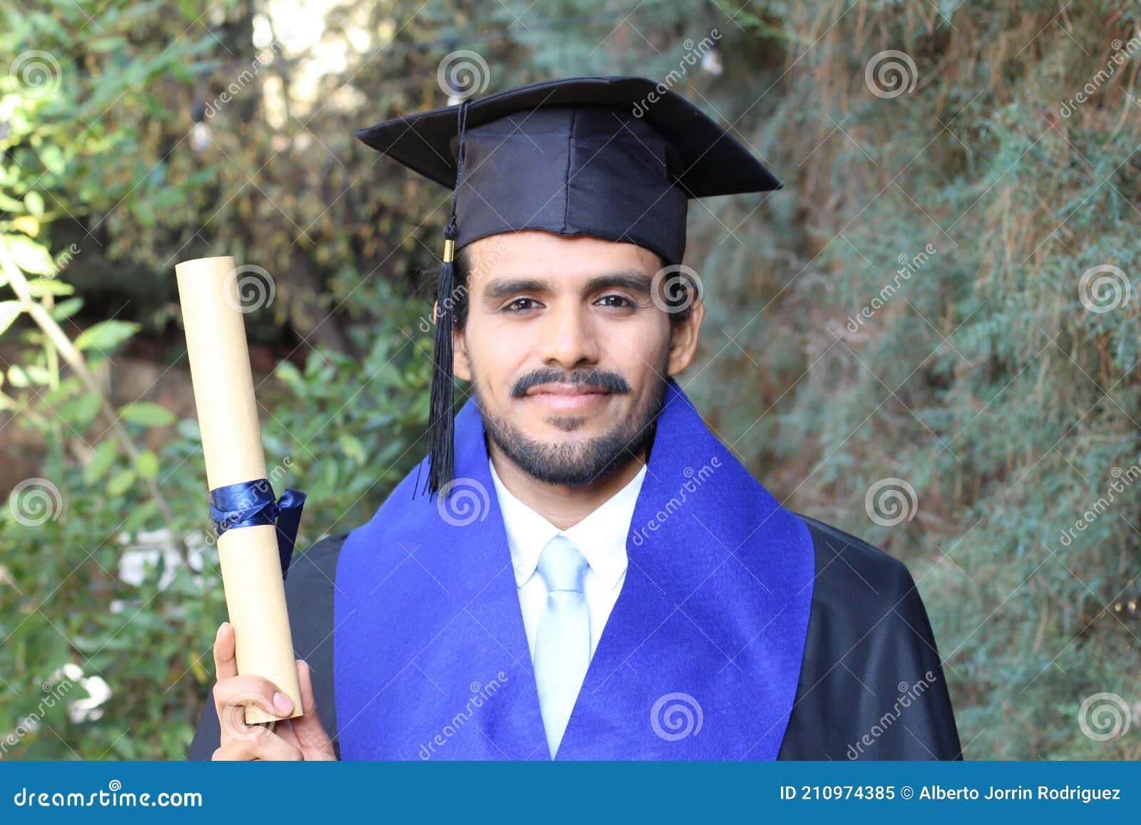 Successful Student during Graduation Day Stock Image - Image of male ...