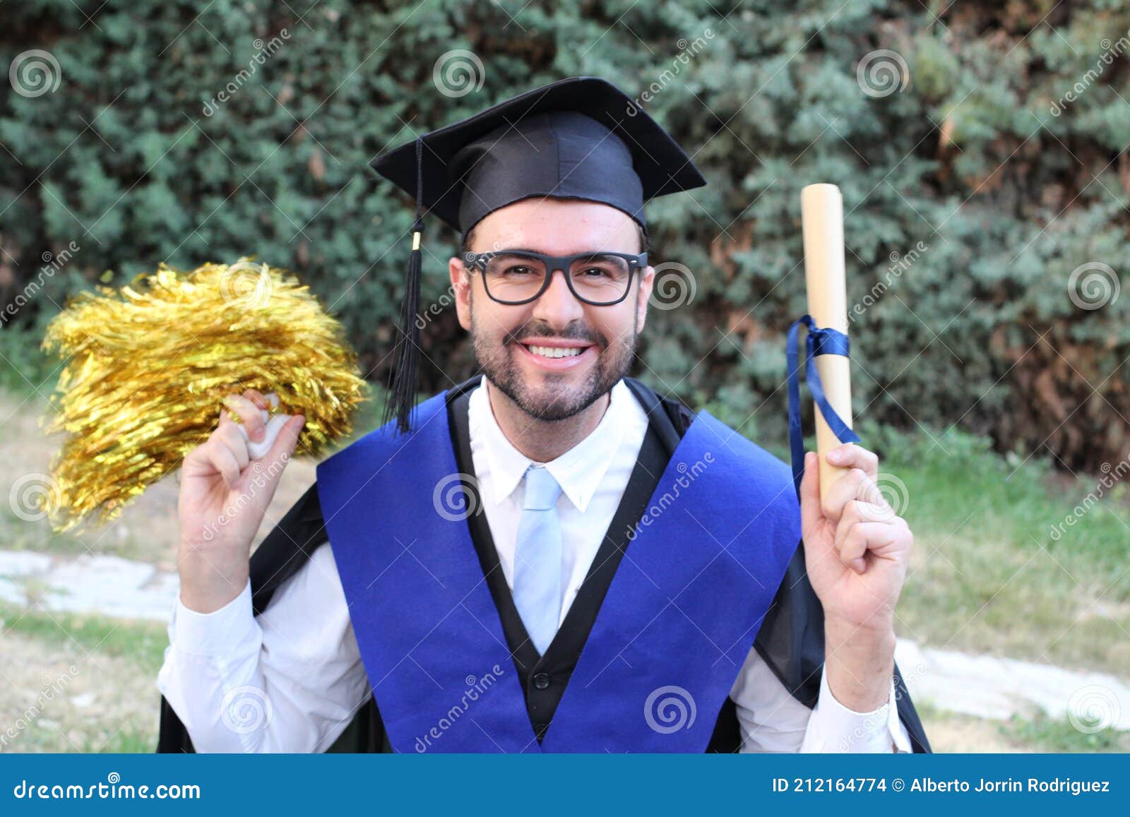Successful Student during Graduation Day Stock Photo - Image of ...