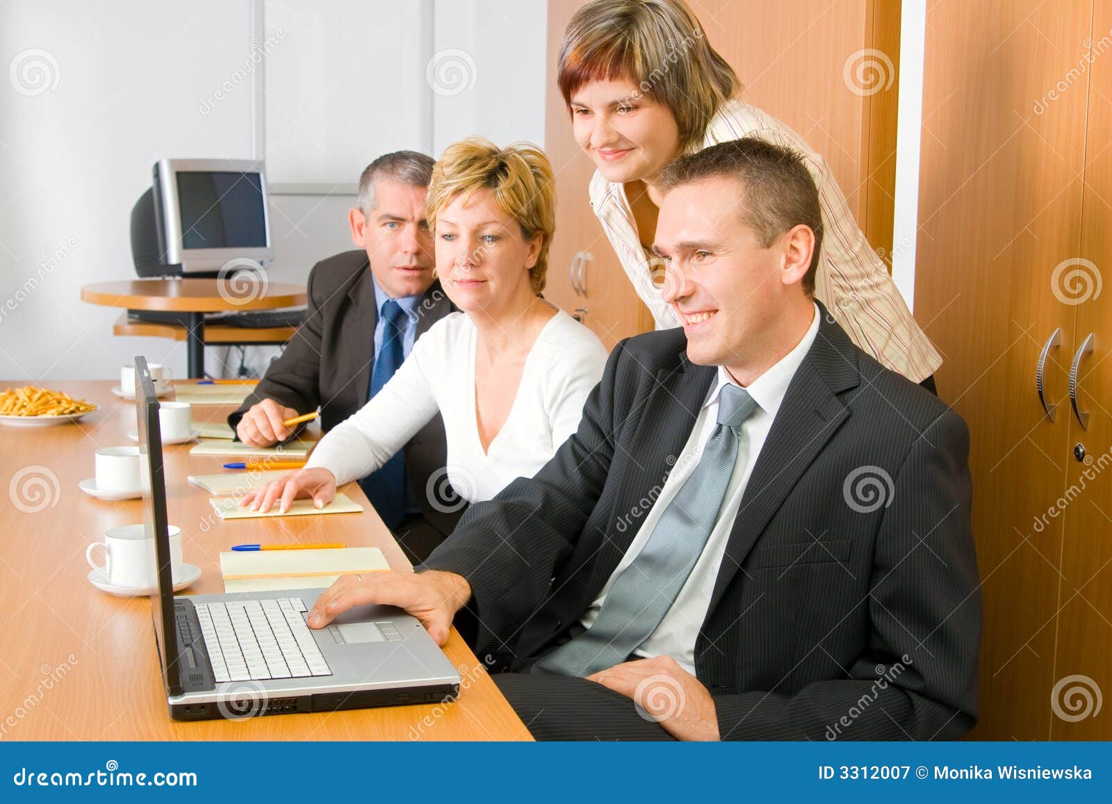 Successful Team stock image. Image of office, idea, business - 3312007