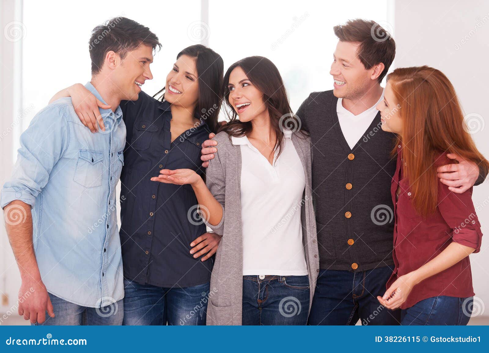 Successful team. stock image. Image of looking, indoors - 38226115