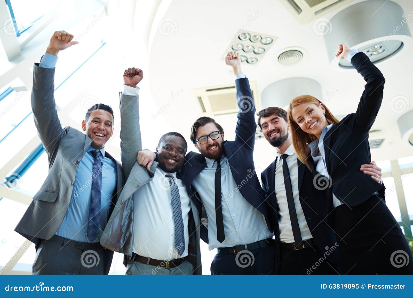 Successful team stock image. Image of group, team, triumph - 63819095