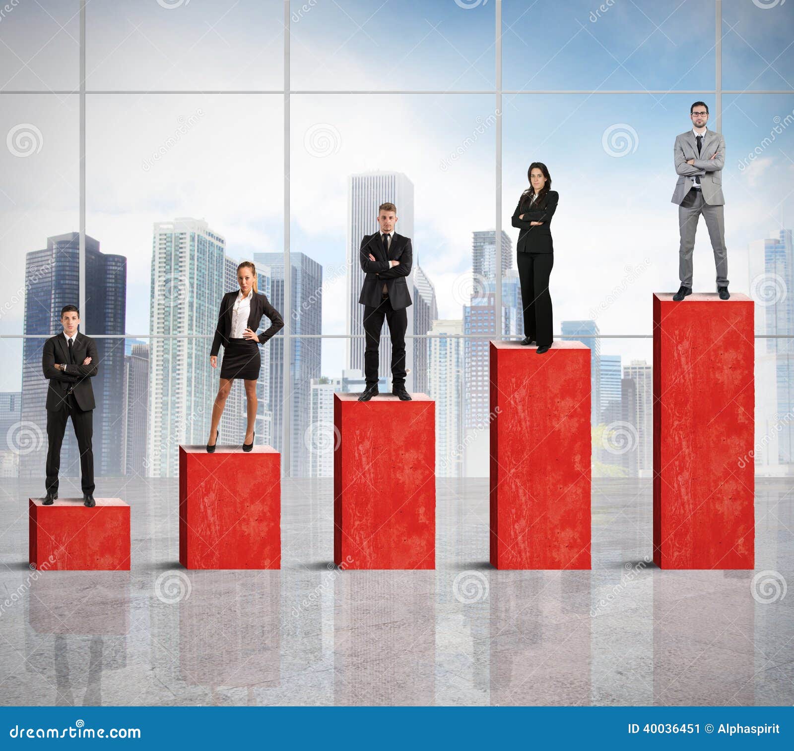 Successful team stock image. Image of growing, businesswoman - 40036451
