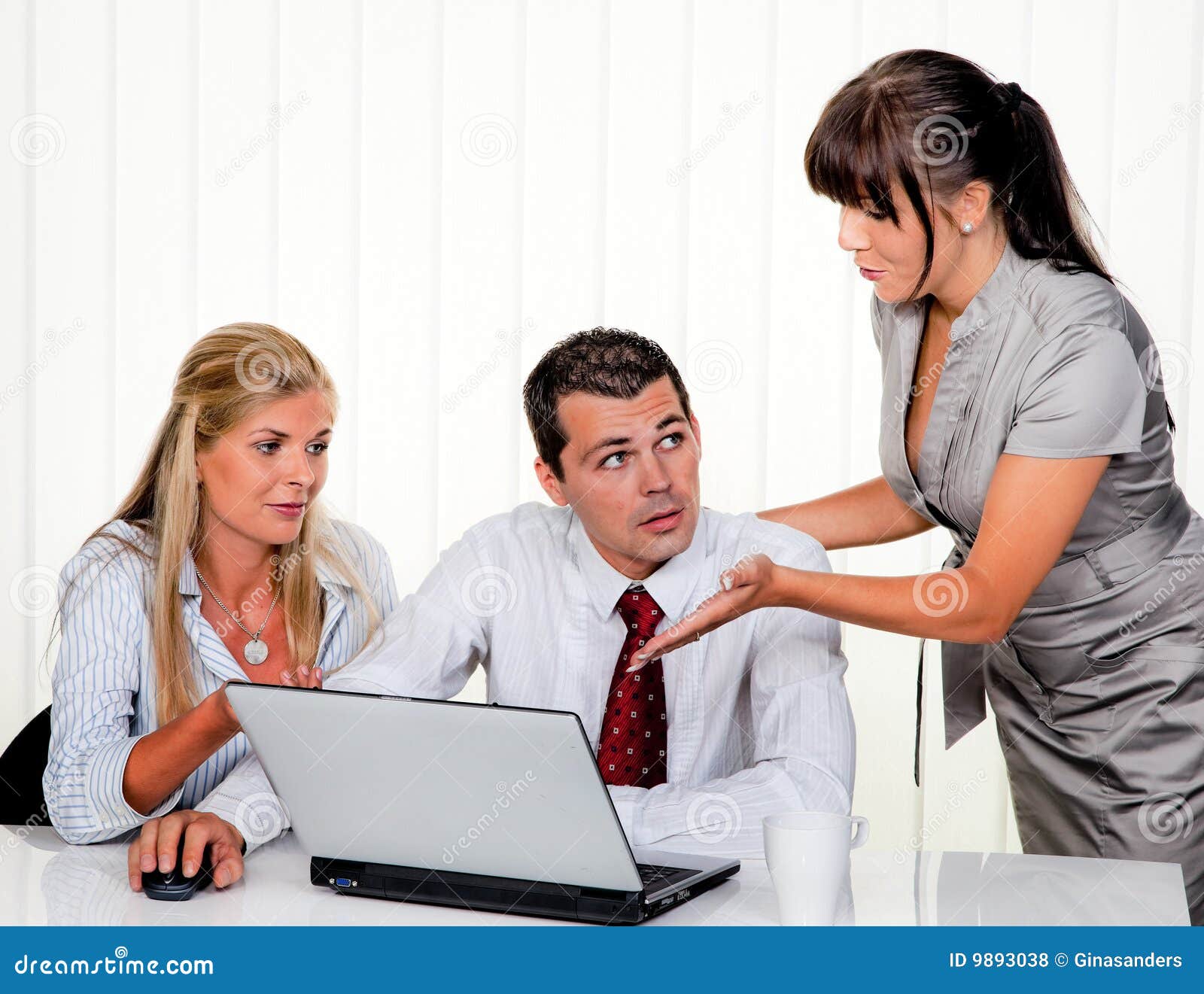 Successful Team at a Meeting in the Office Stock Photo - Image of ...