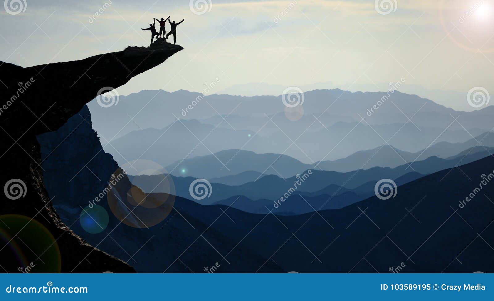 Aggressive Team Of Docor, Constructor And Businessman Stock Photo ...